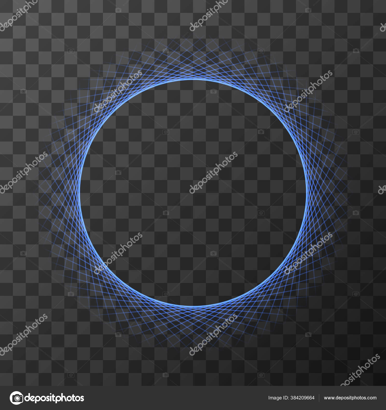 Círculo de vida. Geometría Sagrada sobre fondo transparente ...