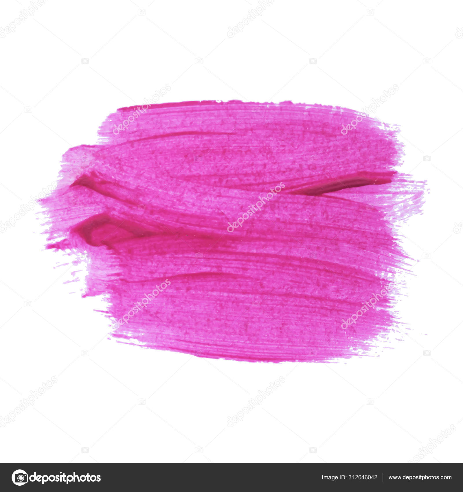 Painted text box. Abstract watercolor brush strokes painted background ...