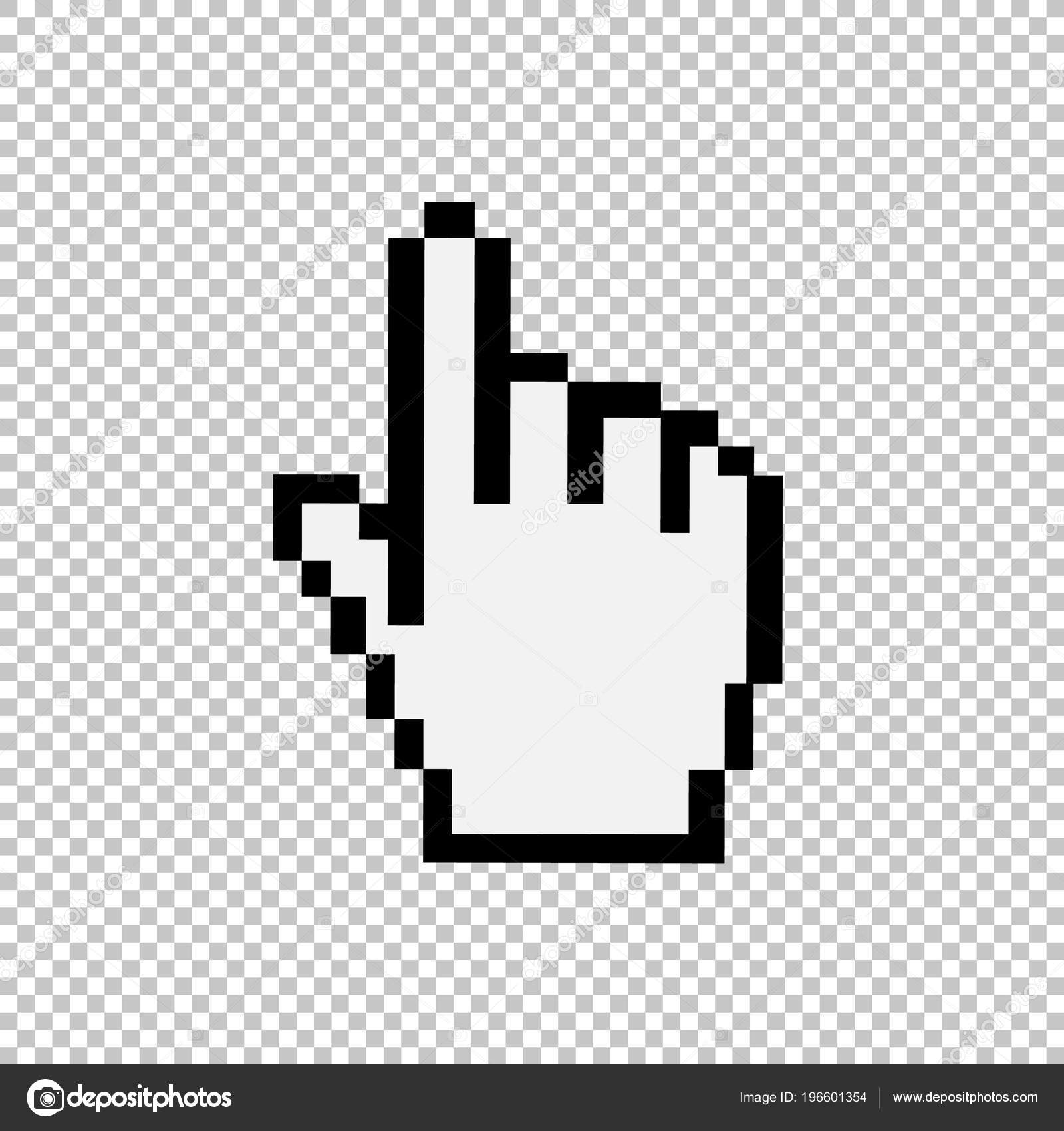 Mouse hand cursor vector illustration. Stock Vector Image by ...
