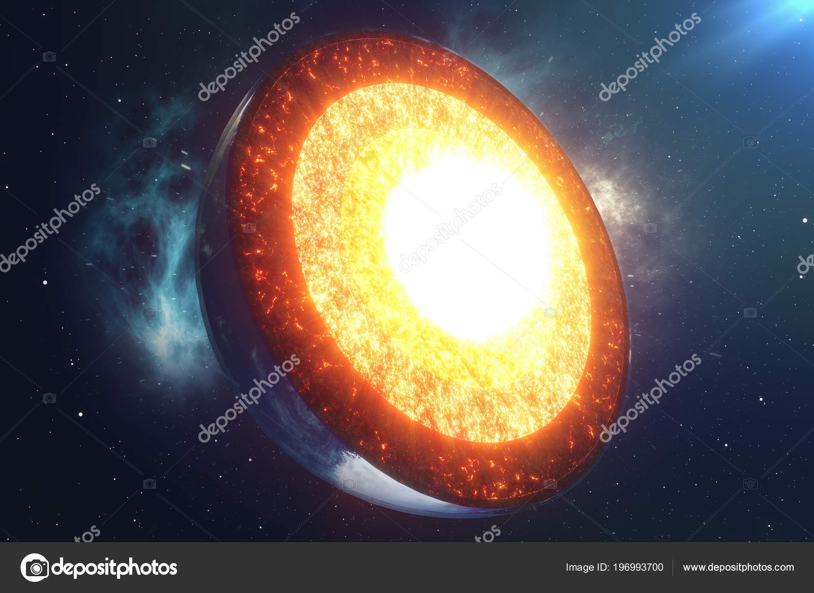 Estructura Núcleo Tierra Estructura Capas Tierra Estructura Corteza ...