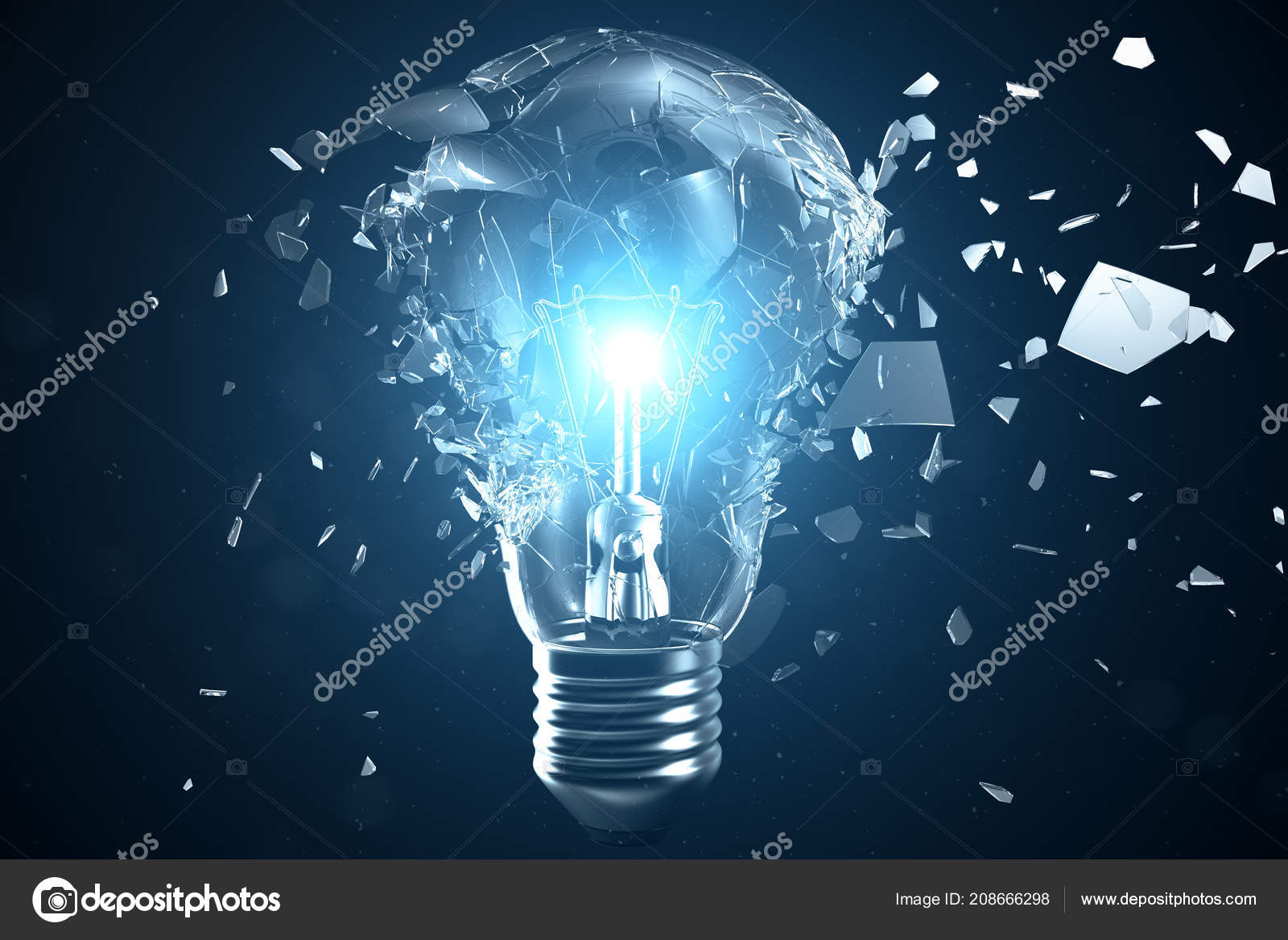 Innovation Light Bulb Transparent