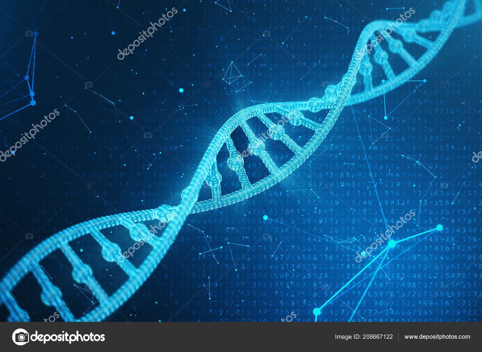 Diagrama De Impressao Digital De Dna DNA E Estrutura Molecular