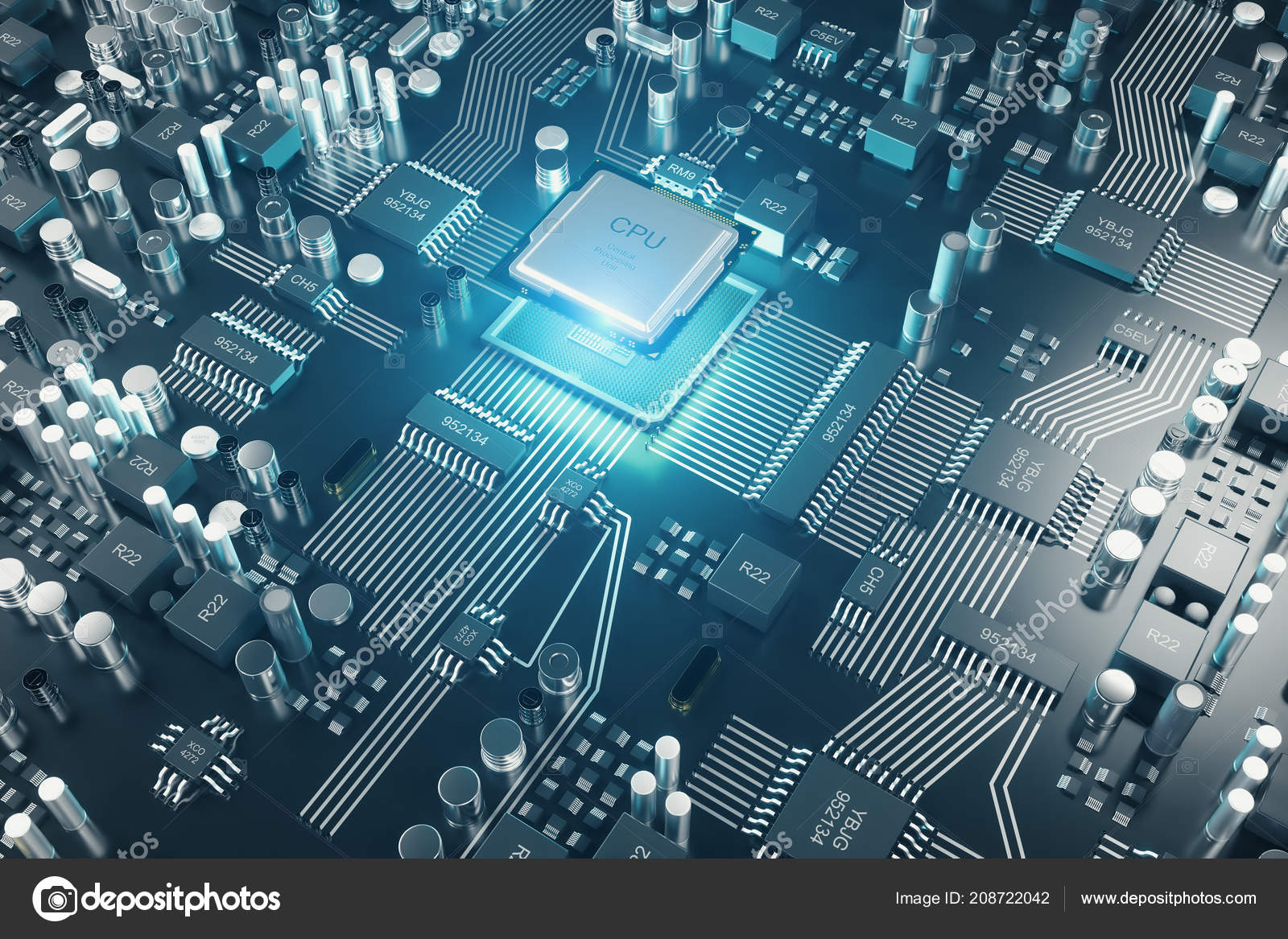 Computer Chips Wallpaper