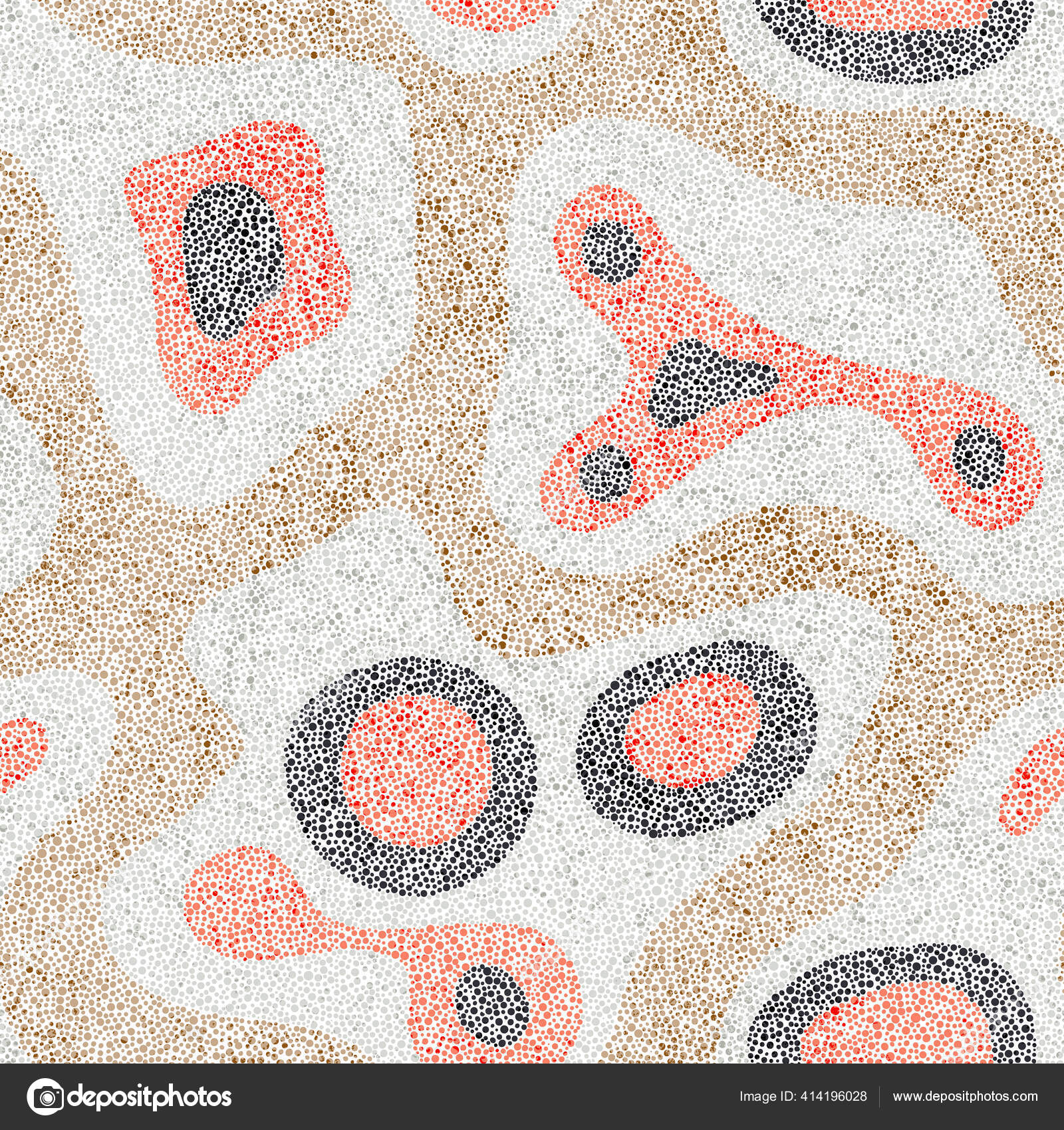 Scandinavian Carpet Seamless Pattern Simple Background Patchwork Style ...