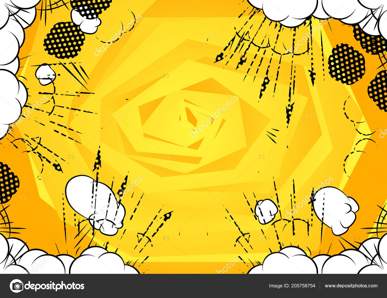 Retro Comic Background