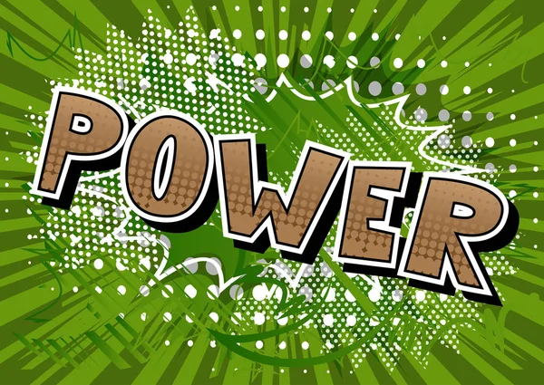 Amazing Power - Comic book style word. Stock Vector by ©NoraVector ...