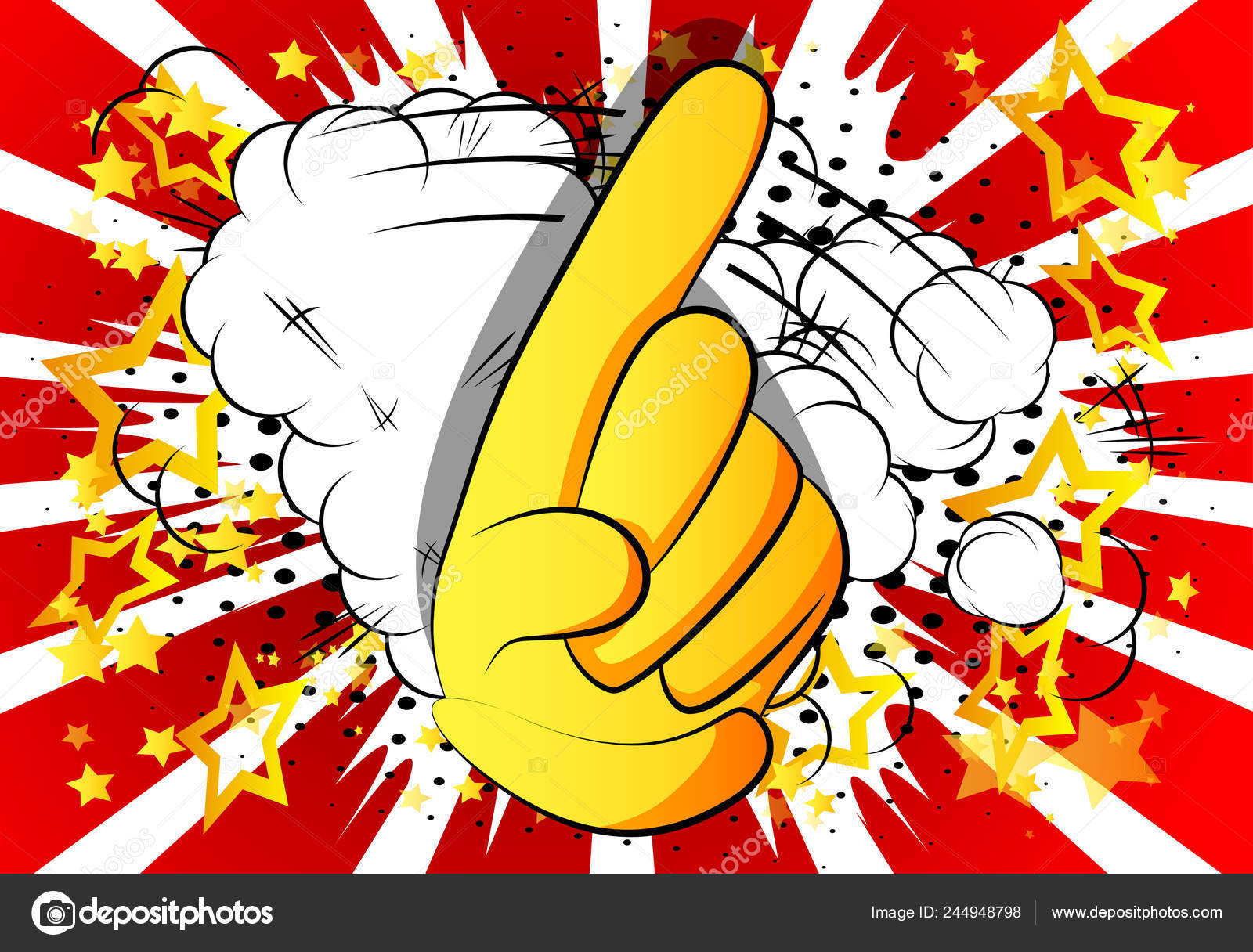 Wagging Finger Clipart Bw