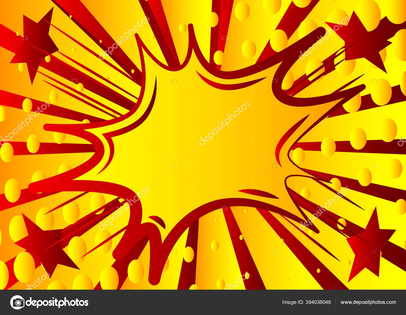 Comic Background Vector