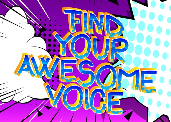 Find your voice Vector Art Stock Images | Depositphotos