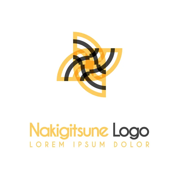 Blue Gray Flower Logos Geometric Shapes Celebration Religion ...