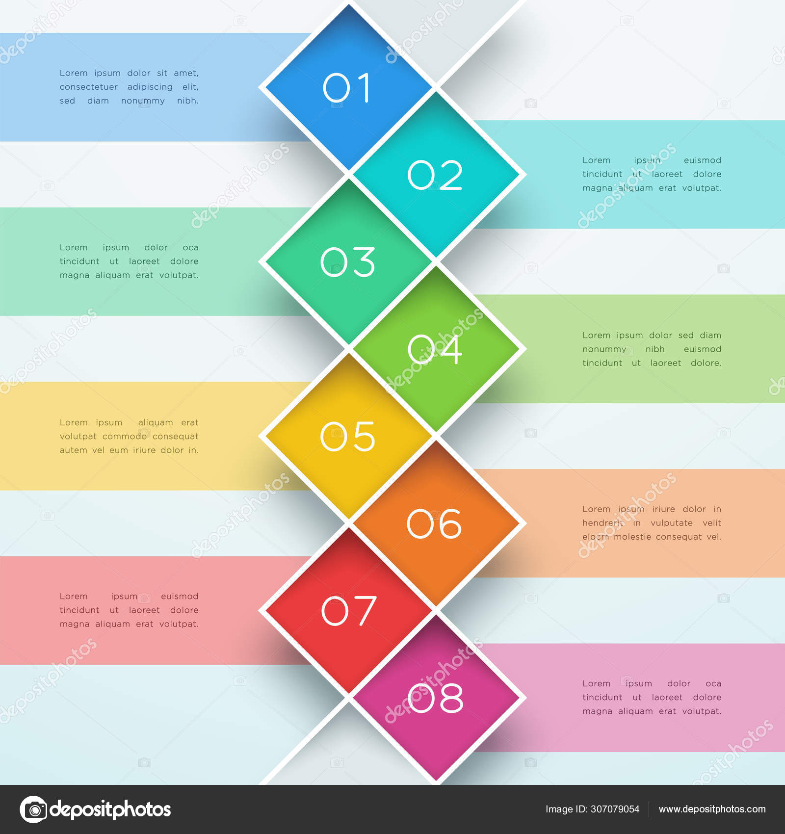 Abstract Square Sections Overlapping Background Stock Vector Image by ...