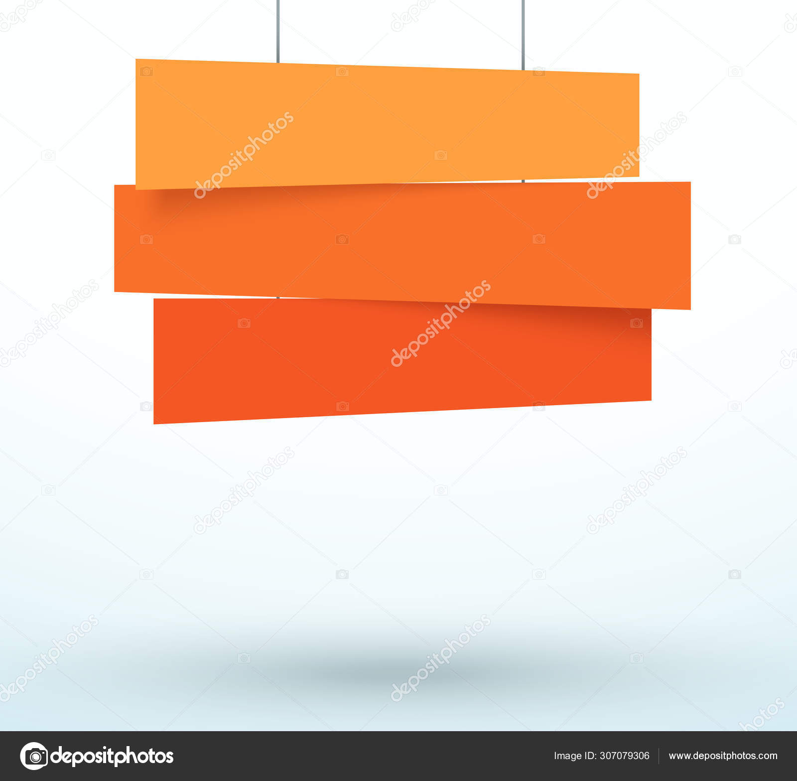 Vector Hanging Ribbon