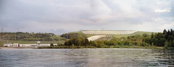 Panoramic view of Kruonis Pumped Storage Plant in Lithuania - Stock ...