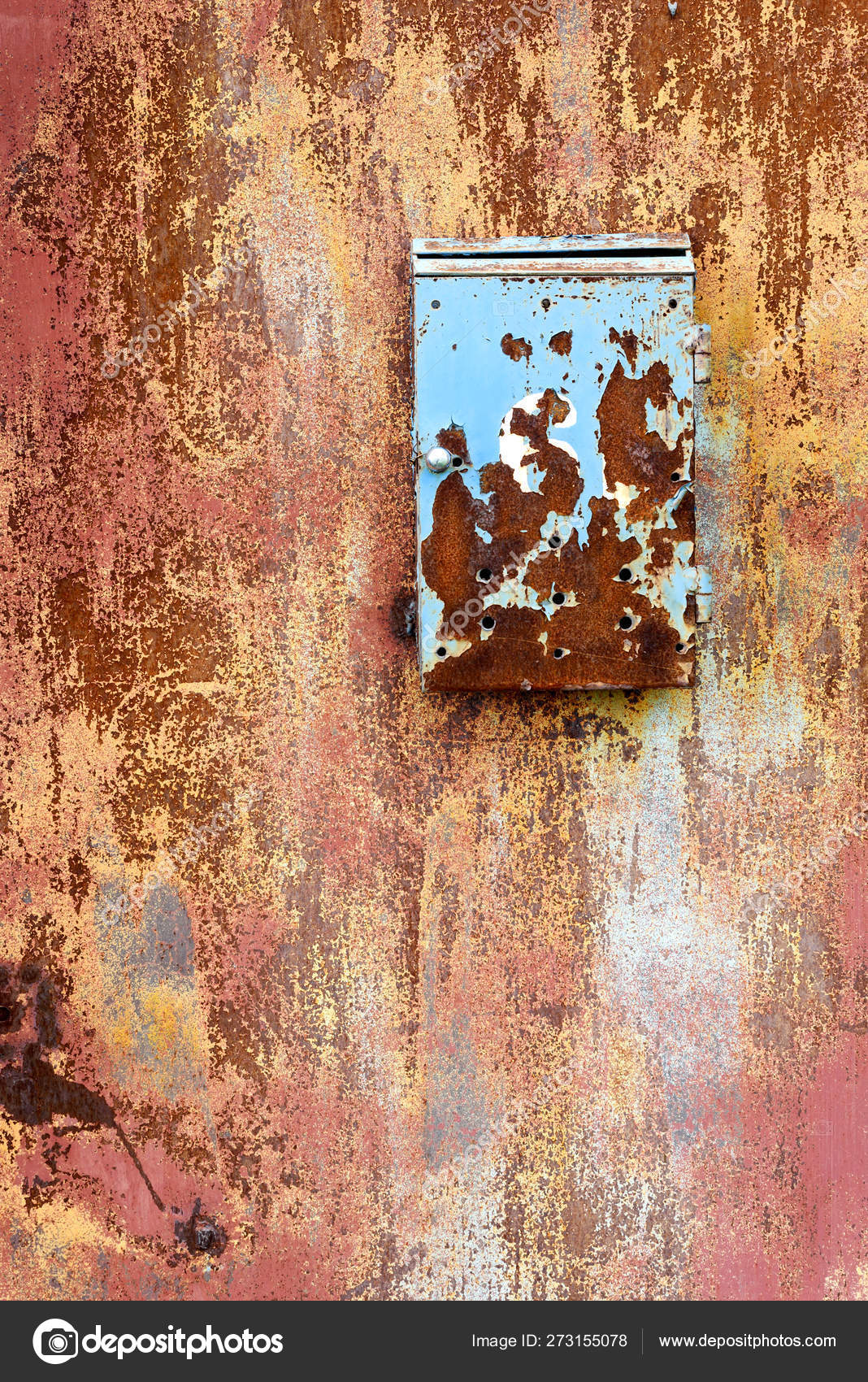 Abandoned Old Rusty Metal Postbox Stock Photo by ©johndwilliamsUK 273155078