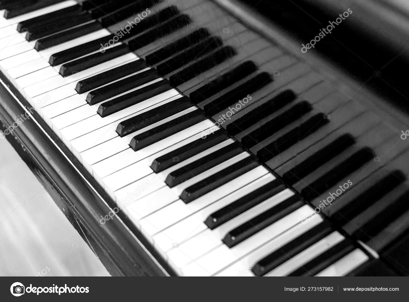 Vintage Classical Musical Piano Keyboard Stock Photo by ...