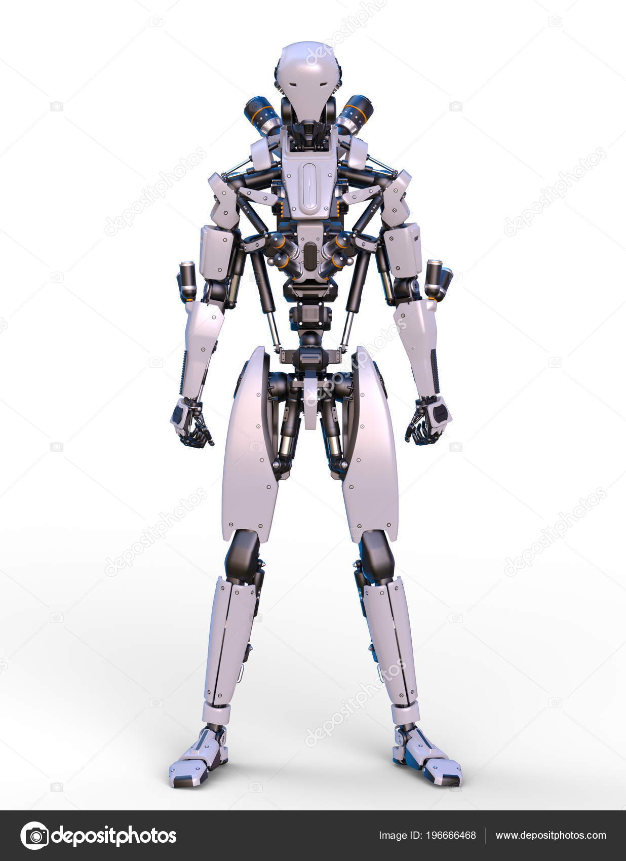 Robot Rendering Robot Stock Photo by ©TsuneoMP 196666468