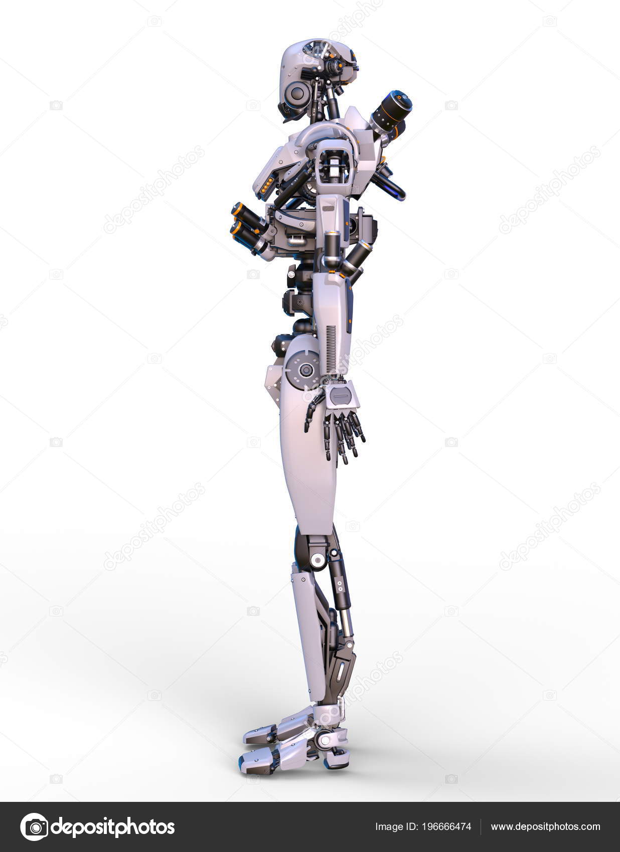 Robot Rendering Robot — Stock Photo © TsuneoMP #196666474