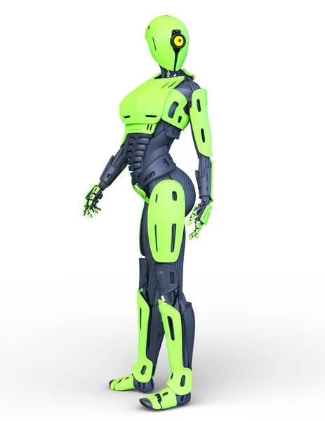 Female Robot Rendering Female Robot — Stock Photo © TsuneoMP #179039006