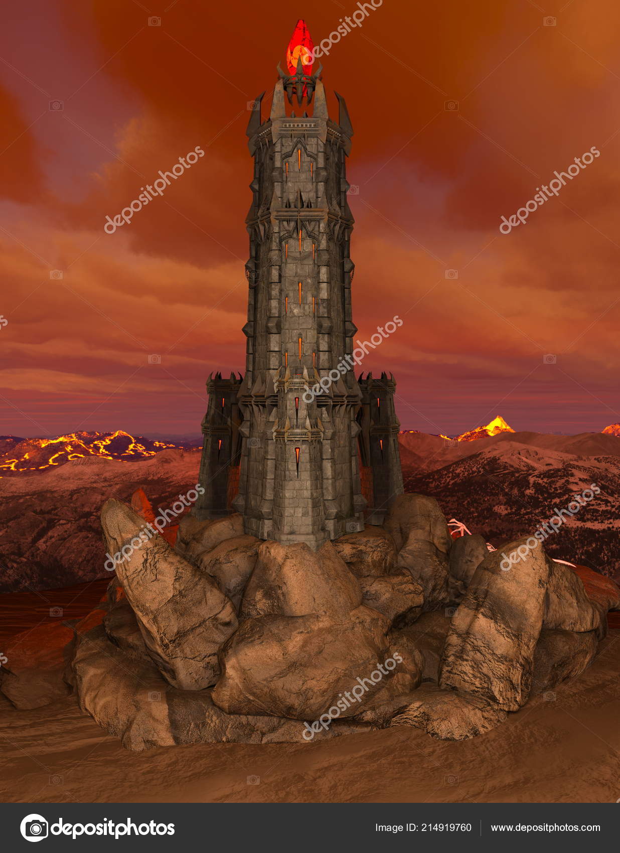Rendering Ancient Ruins Stock Photo by ©TsuneoMP 214919760