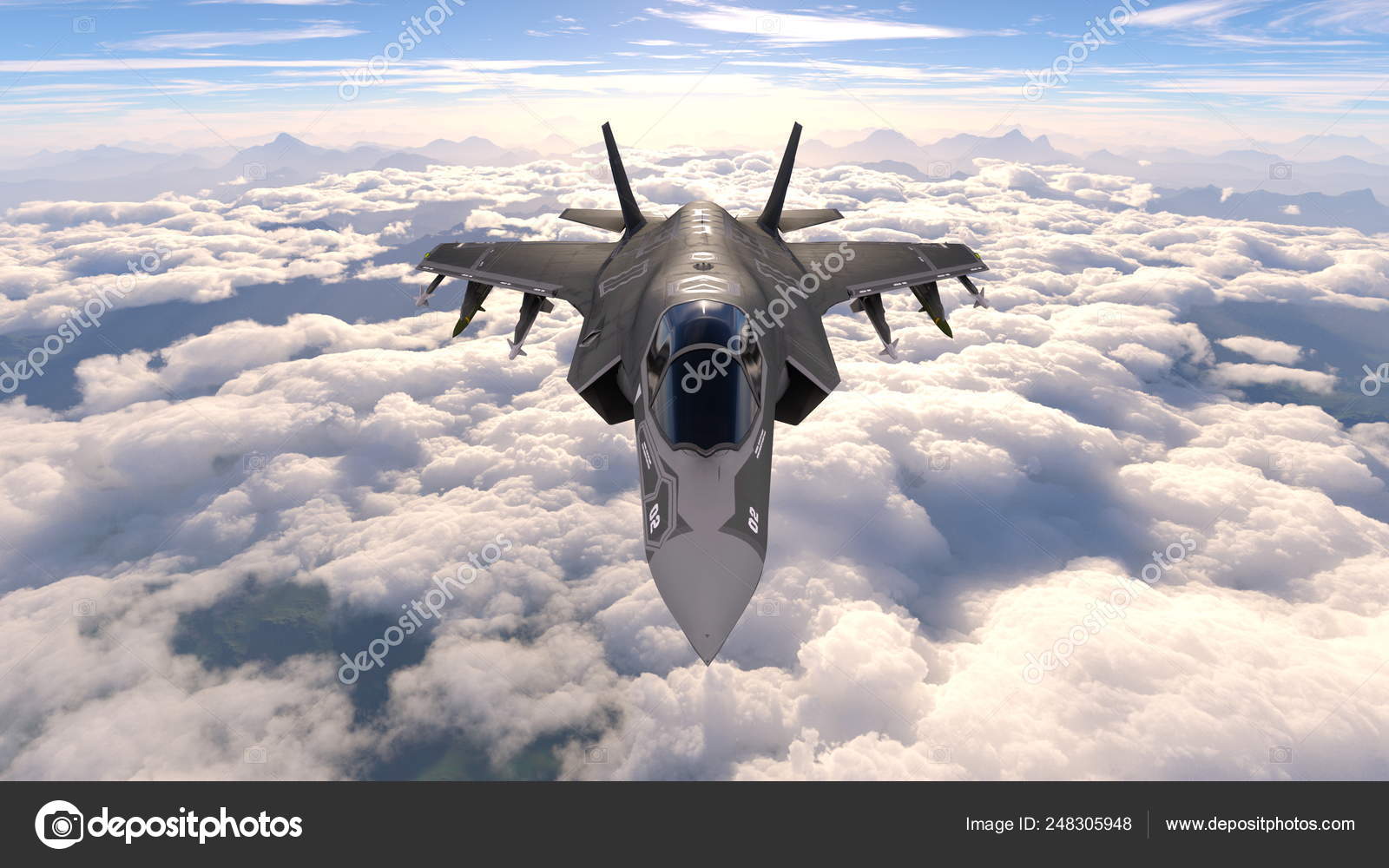 Rendering Fighter Aircraft Stock Photo by ©TsuneoMP 248305948