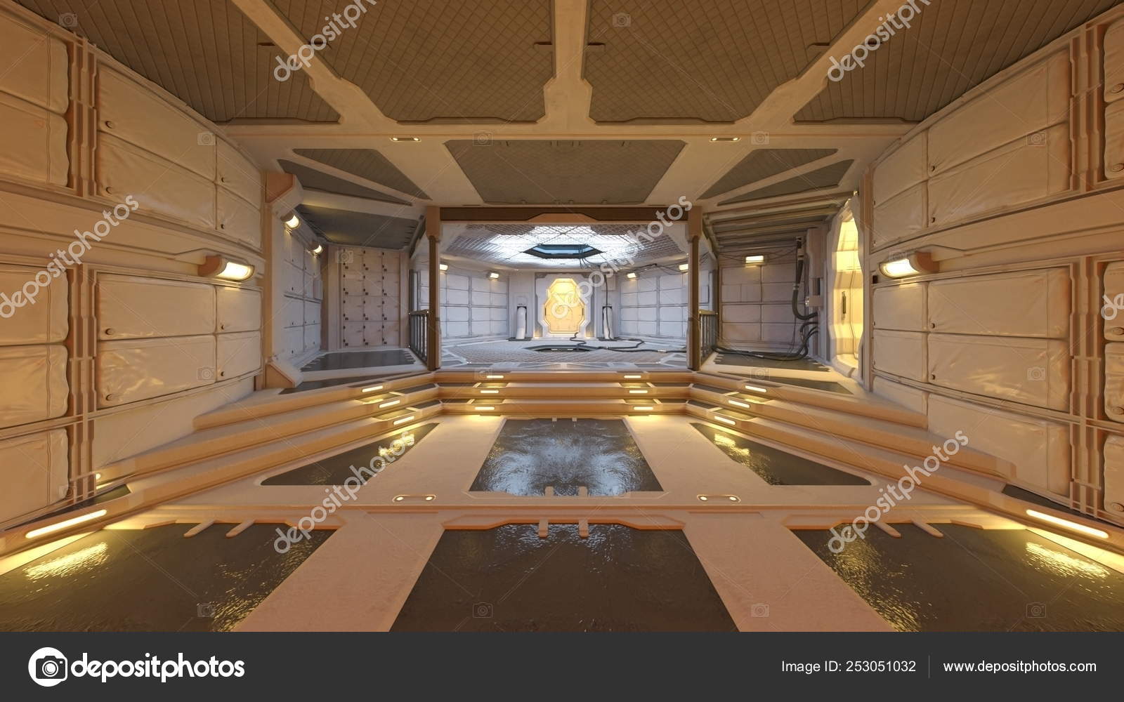 Rendering Modern Indoor — Stock Photo © TsuneoMP #253051032