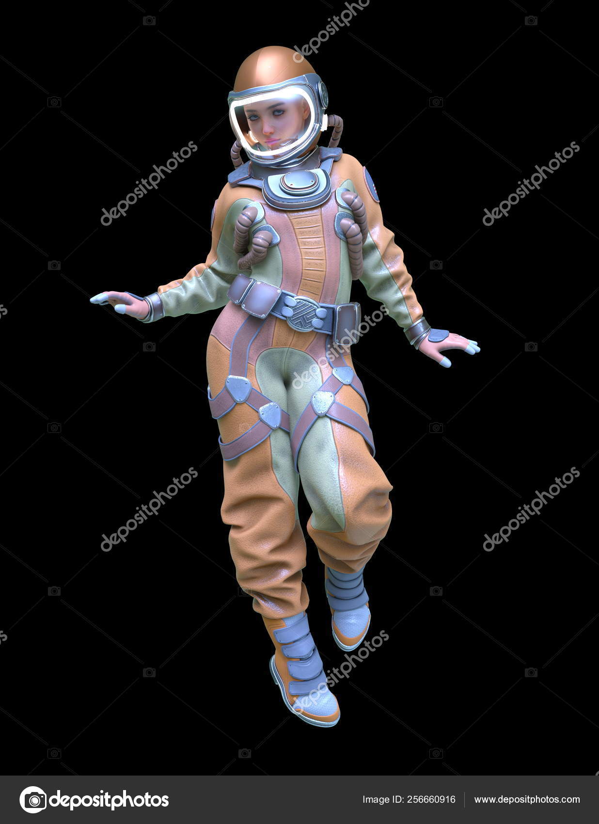 Rendering Spaceman — Stock Photo © TsuneoMP #256660916