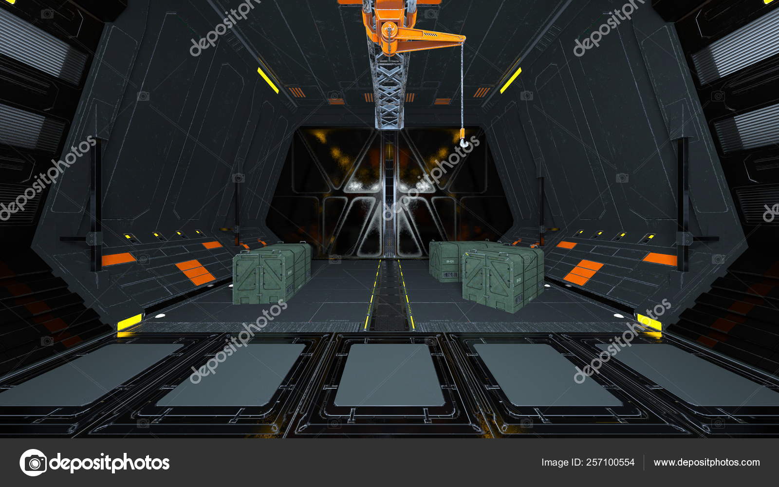 Rendering Warehouse — Stock Photo © TsuneoMP #257100554