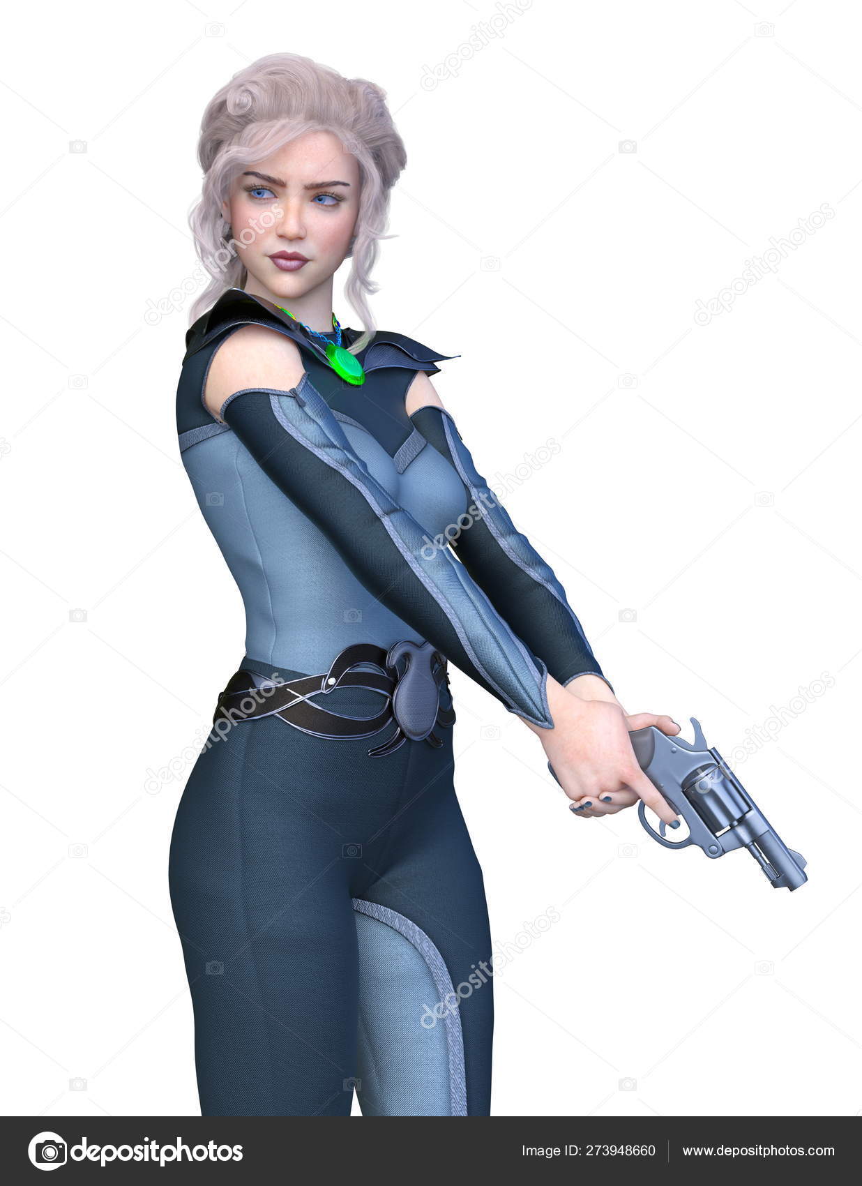 Rendering Costume Girl Stock Photo by ©TsuneoMP 273948660