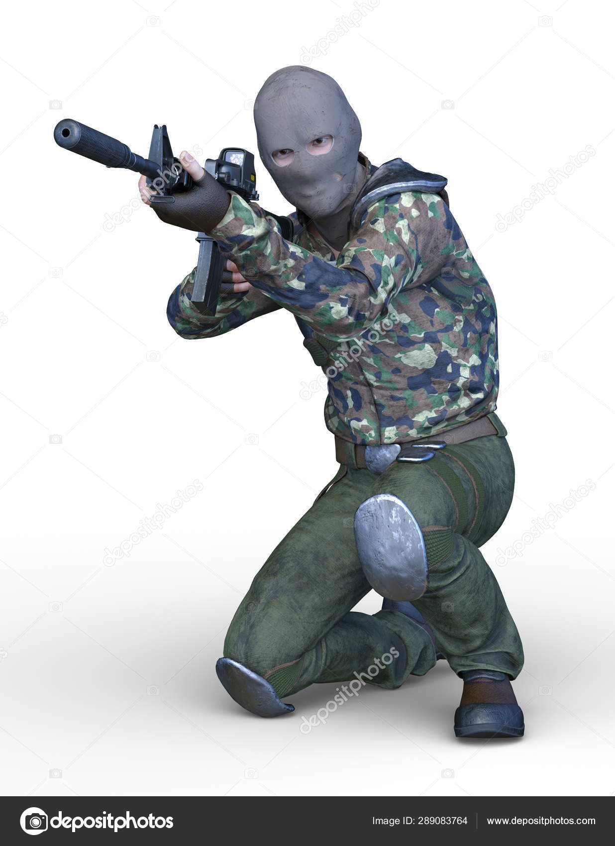 Rendering Soldier — Stock Photo © TsuneoMP #289083764