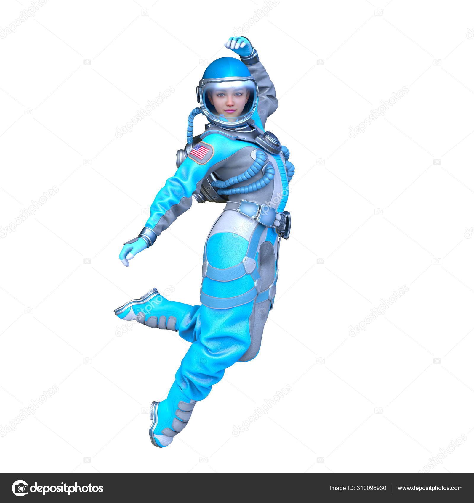 Rendering Spaceman — Stock Photo © TsuneoMP #310096930