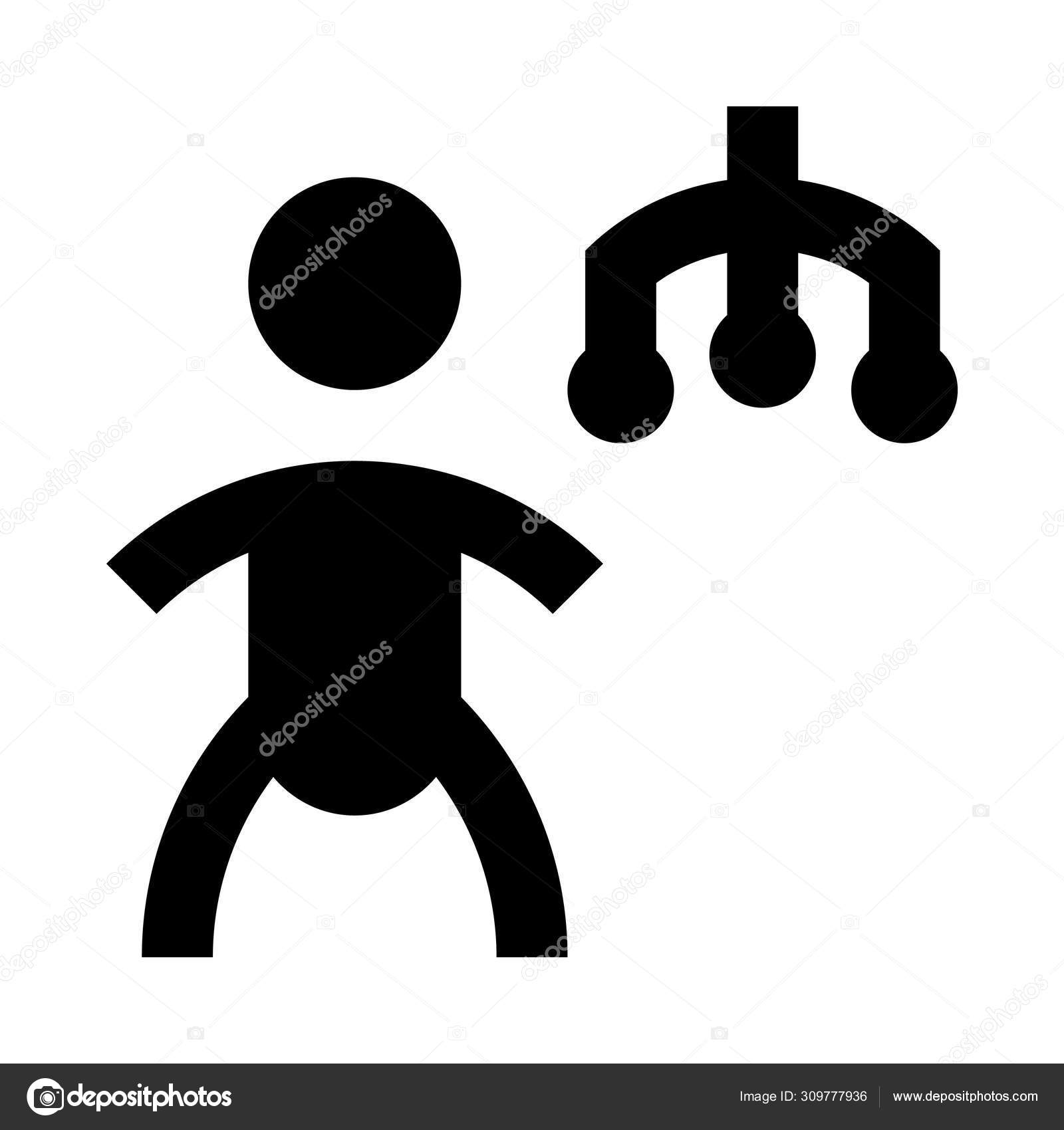 Ilustración Del Vector Móvil Bebé Vector de stock #309777936 de ...