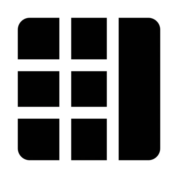 Tile Icon Vector Illustration Isolated White Background Stock Vector by ©everydaytemplate 451030078