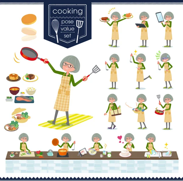 100,000 Grandma cooking Vector Images | Depositphotos