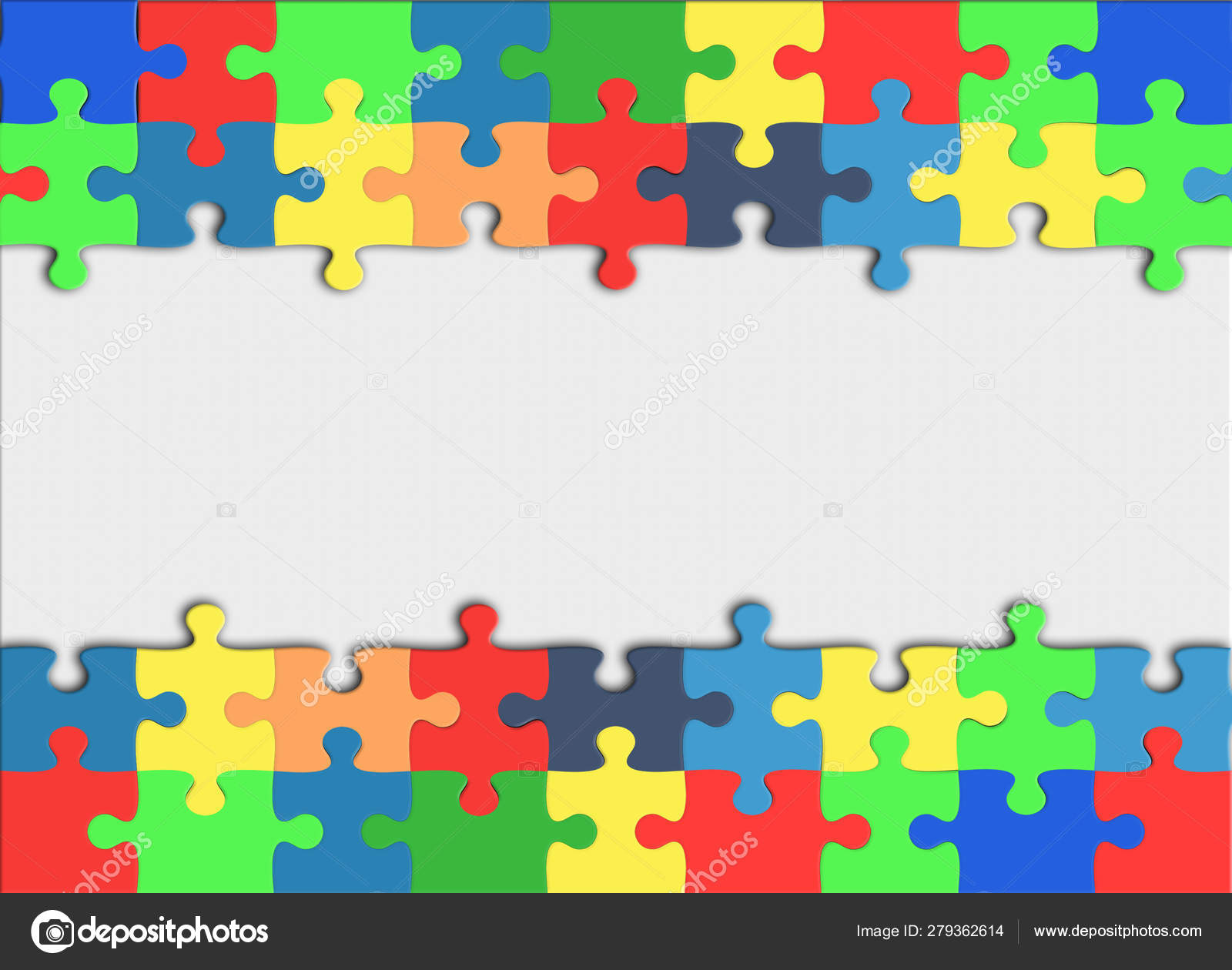 Last puzzle piece stack — Stock Photo © Memedozaslan #279362614