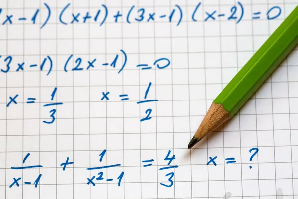 Math worksheets Stock Photos, Royalty Free Math worksheets Images ...