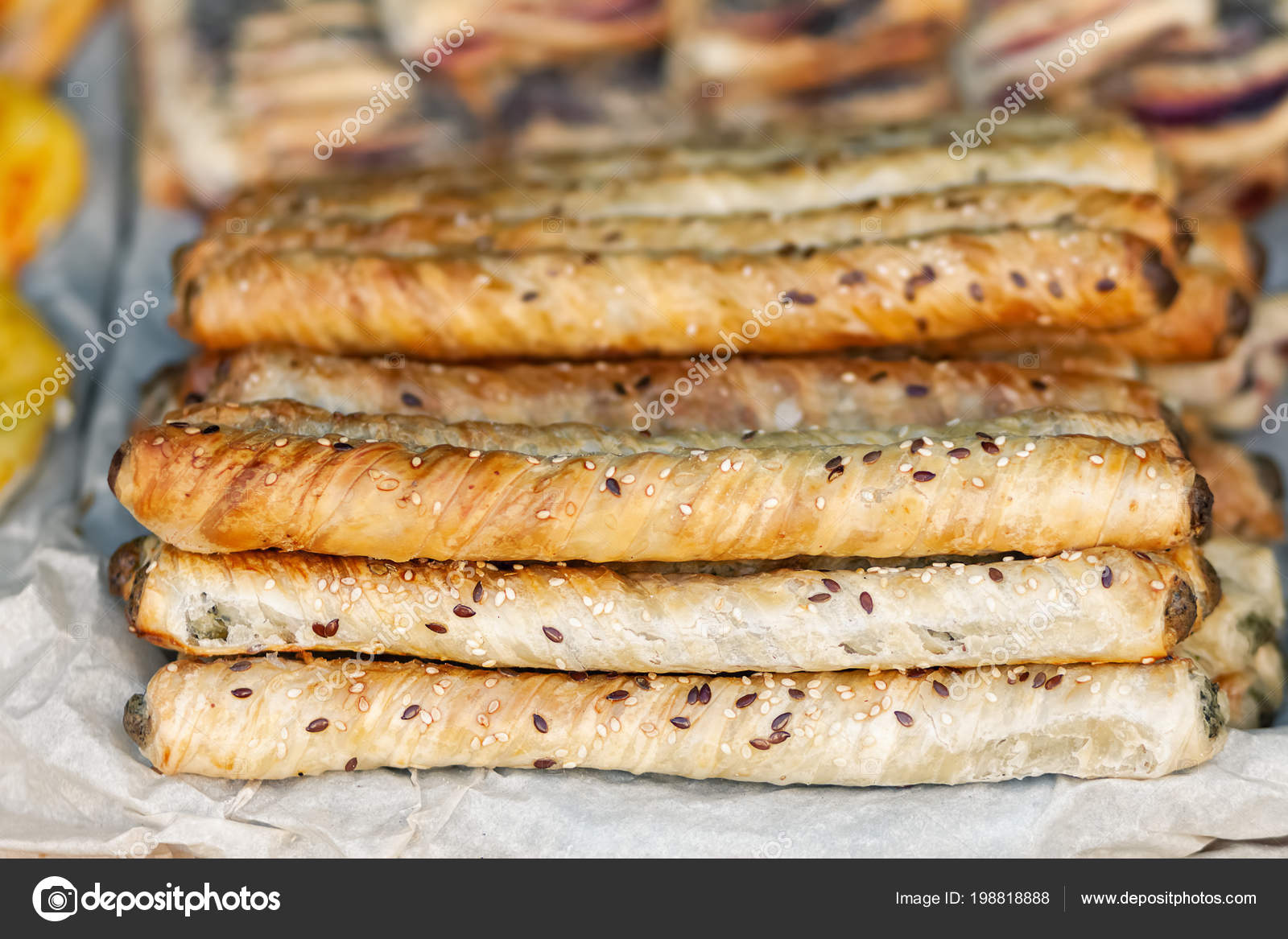 Rollini Cheese Spinach Puff Pastry Stuffing Stock Photo by ©inspired_by ...