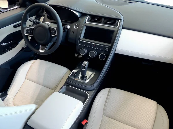 Car white interior Stock Photos, Royalty Free Car white interior Images ...
