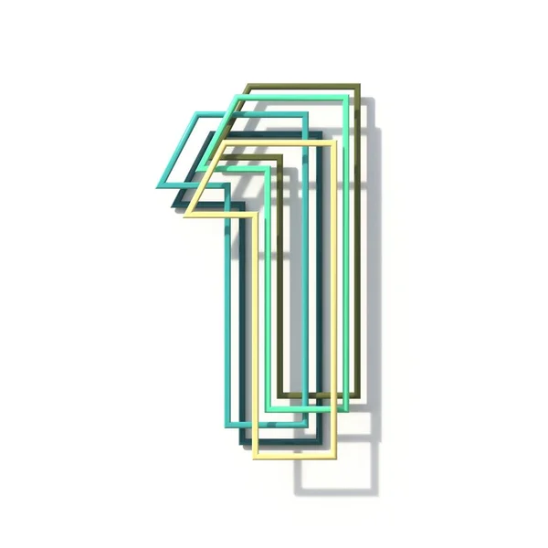 Three colors line font Letter X 3D Stock Photo by ©djmilic 309239602