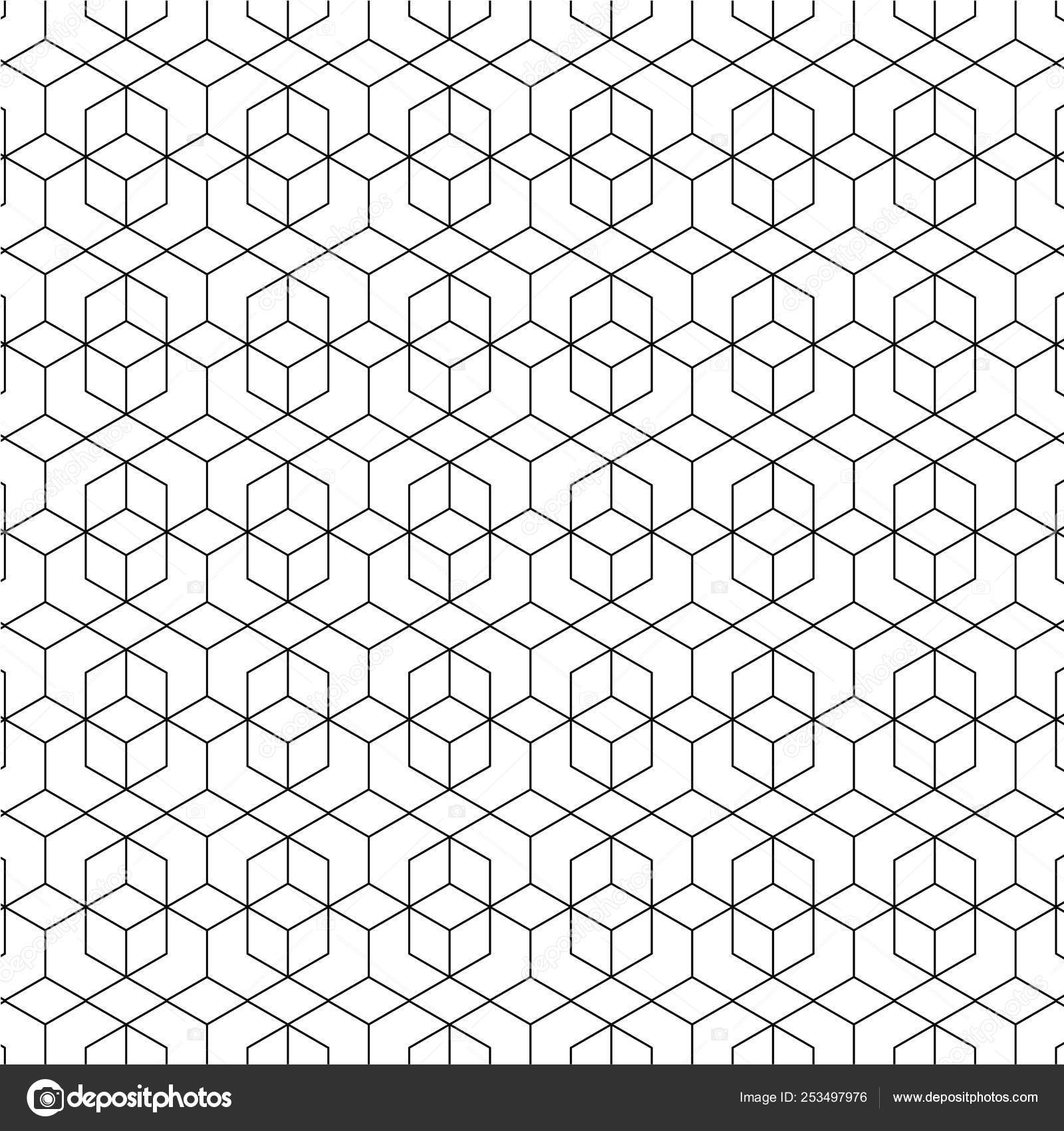 Geometric Line Grid Vector Pattern Illustration Graphic Background ⬇ Vector Image By © Naresx36