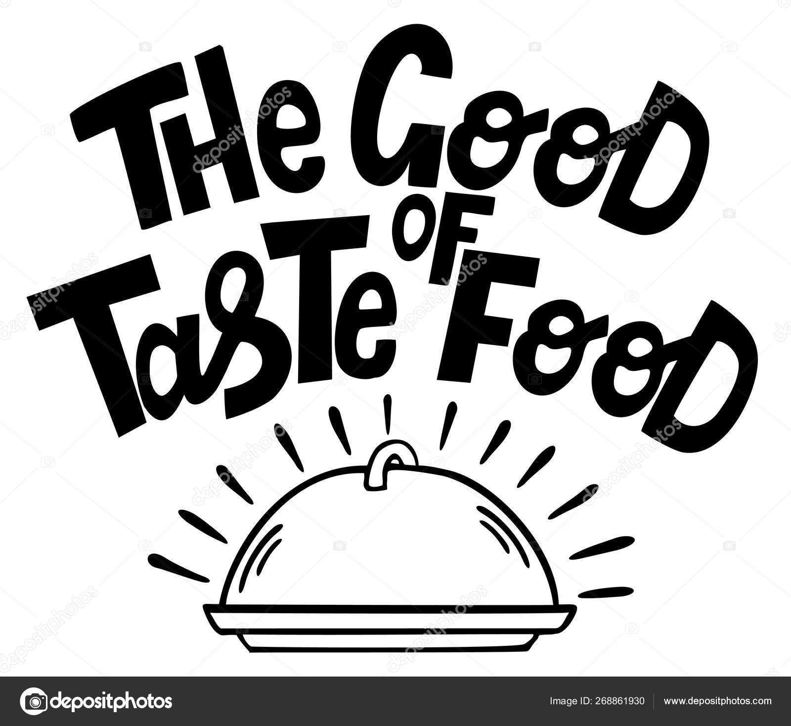 Taste Clipart Black And White