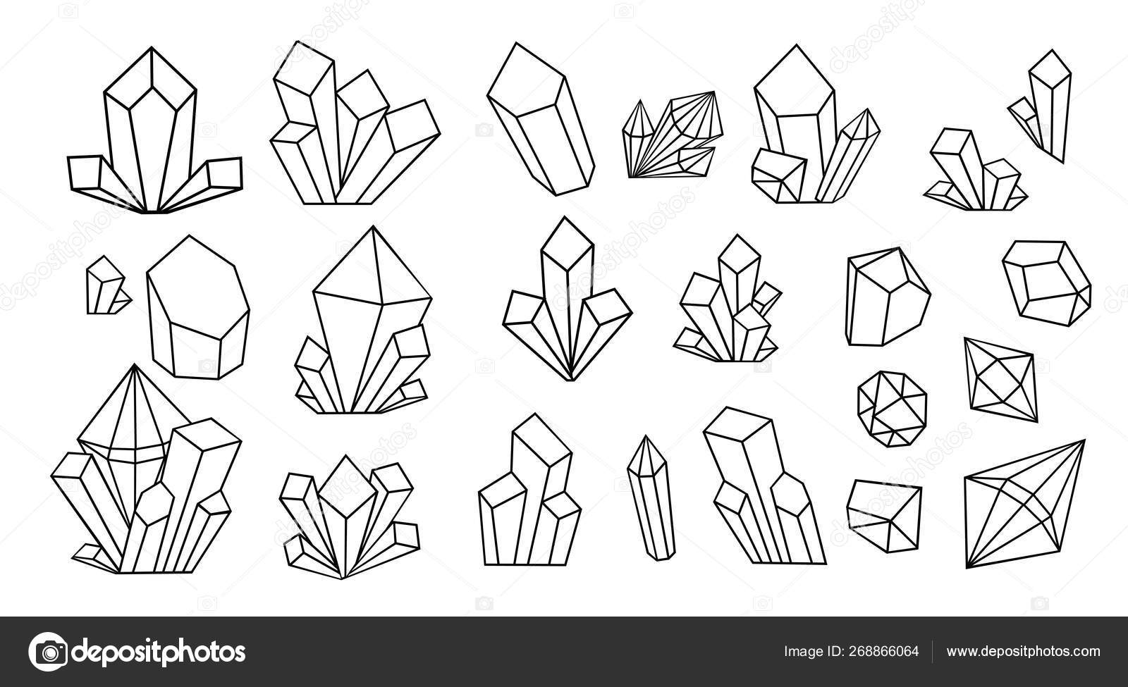 Easy Crystal Drawing