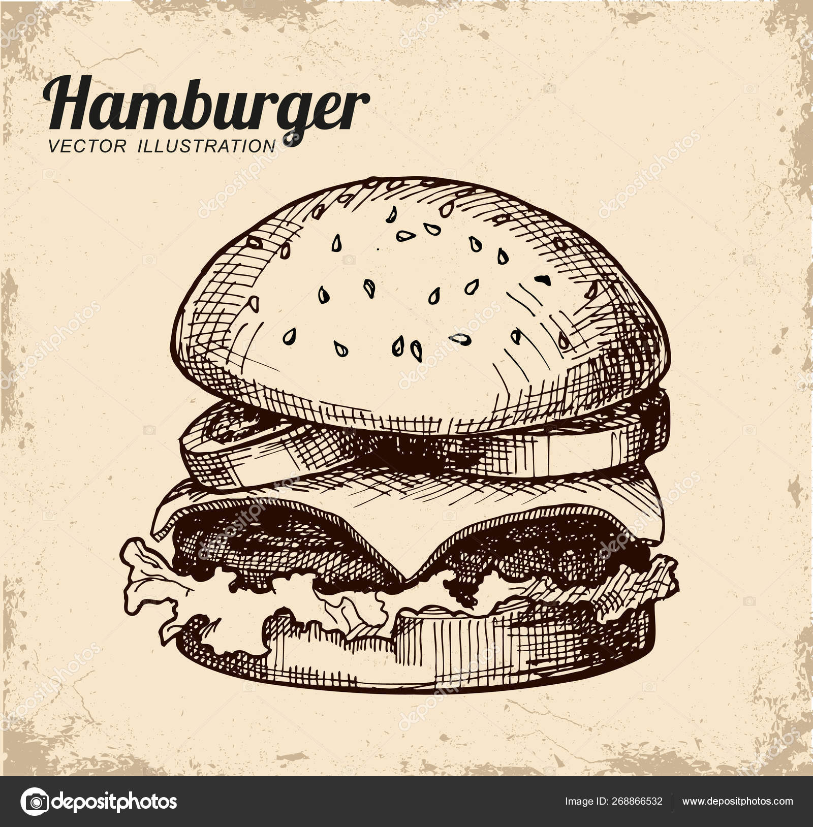 Hamburger Drawing
