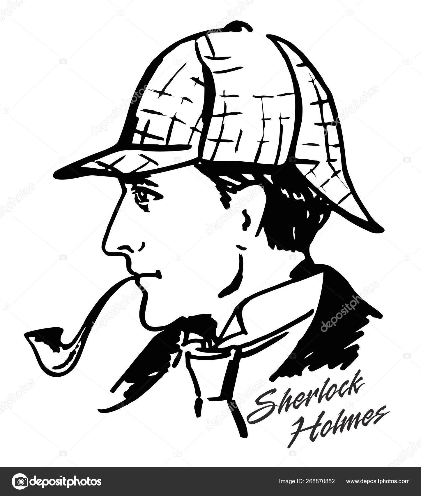 Sherlock Holmes Detective Illustration Illustration Sherlock Holmes ... Sherlock Holmes Detective Illustration Illustration Sherlock Holmes ...