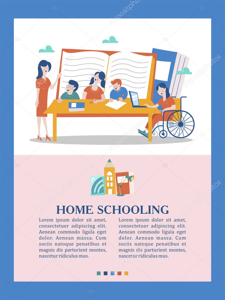 El concepto de educaci n en el hogar. El emblema de la educaci n en el hogar para familias ...