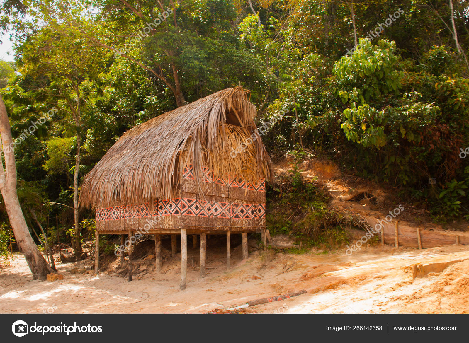 Native American Large House
