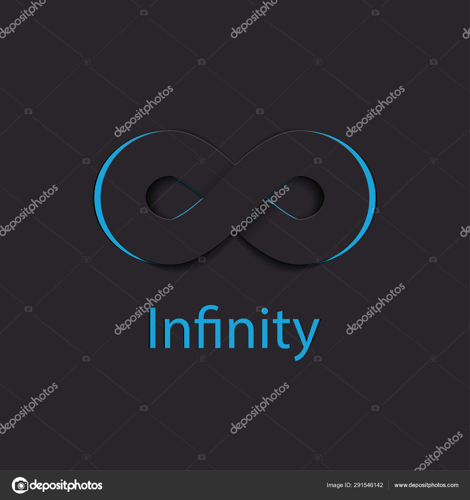 Infinity Symbol Logo. Vector Illustration Stock Vector by ©Lord_Zigner ...