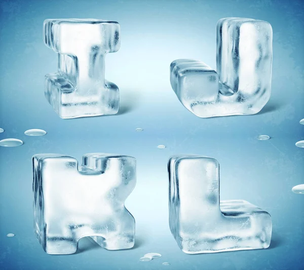 Ice letters Stock Photos, Royalty Free Ice letters Images | Depositphotos