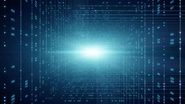 Binary Code Background Cloud Computing Iot Artificial Intelligence ⬇ ...