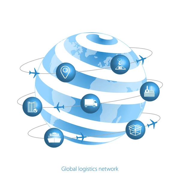 24,560,690 Logistic network Vector Images | Depositphotos
