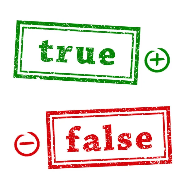 100,000 True false stamp Vector Images | Depositphotos